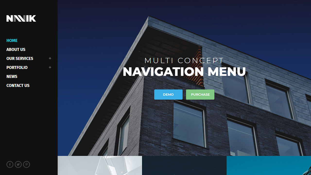 Navik - Responsive Header Navigation Menu by pophonic | CodeCanyon